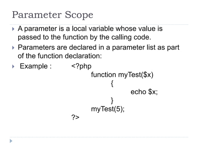 Introduction to php | PPTX