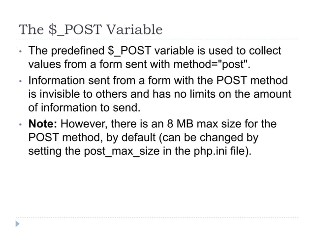 Introduction to php | PPTX