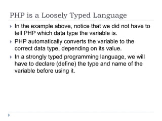 Introduction to php | PPT