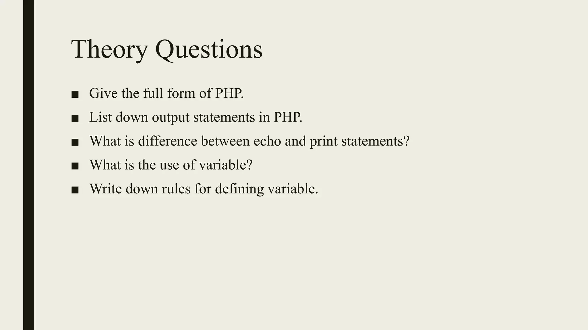 Introduction to PHP | PDF