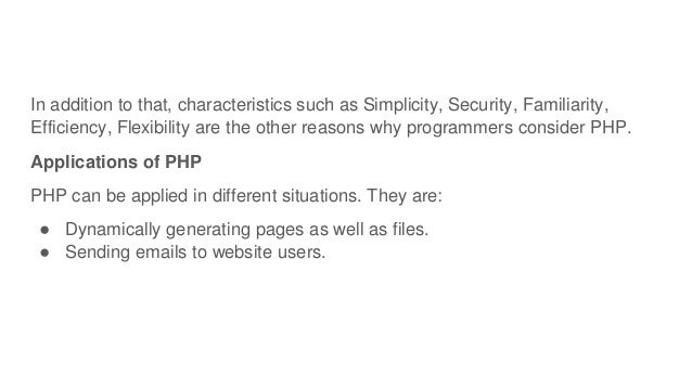 Introduction to PHP | PPT
