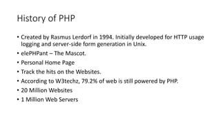 Introduction to PHP.pptx