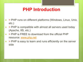 Introduction to PHP.ppt