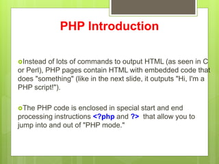 Introduction to PHP.ppt