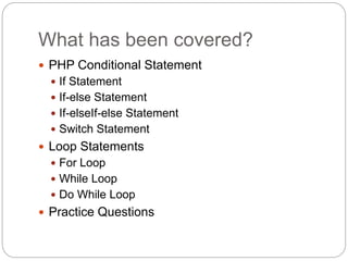 Introduction to php 6 | PPT