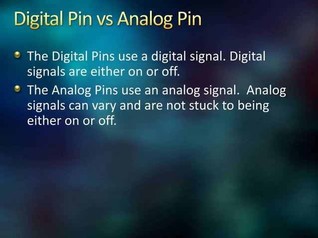 Introduction To Physical Computing Using Arduino Pptx Computing 3295