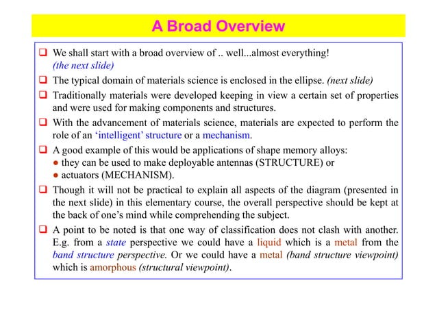 Introduction To Physical Metallurgy Lecture Notes
