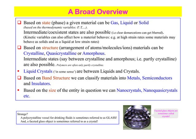 Introduction To Physical Metallurgy Lecture Notes