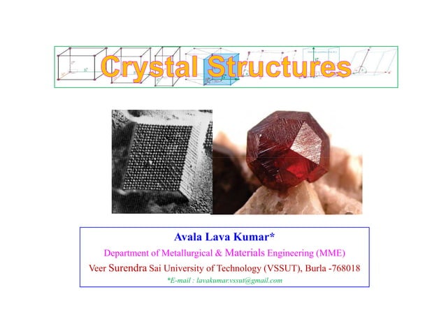 Introduction To Physical Metallurgy Lecture Notes