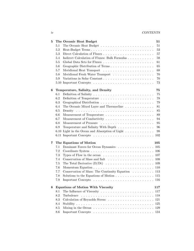 Introduction to physical oceanography | PDF | Geography | Science