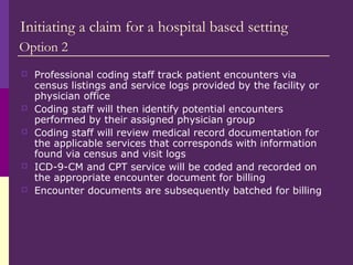 Introduction to physician professional claims and billing | PPT ...
