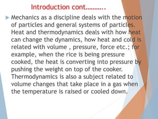Introduction to physics | PPTX