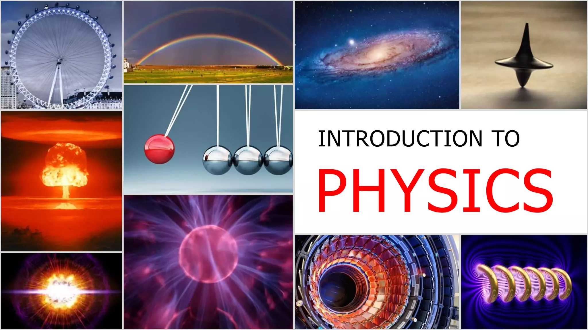 Introduction to physics--Branches of Physics--Importance of physics | PPTX