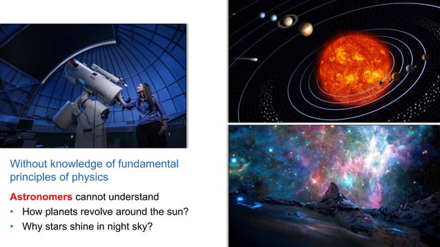 Introduction to physics--Branches of Physics--Importance of physics | PPTX