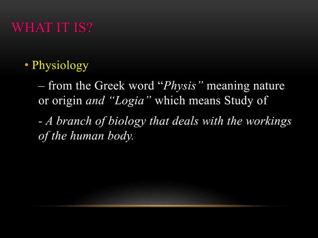 Introduction to Physiological Psychology | PPTX | Science
