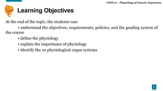 Introduction to Physiology of Aquatic Organisms.pptx