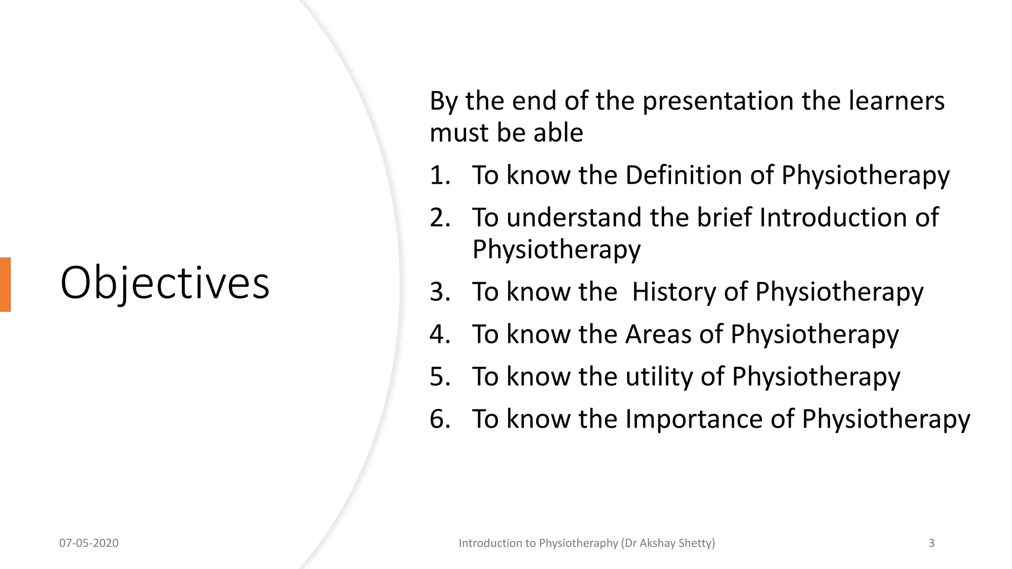 Introduction to physiotherapy | PPTX