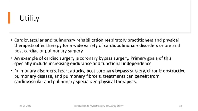 Introduction to physiotherapy | PPTX | Physical Therapy | Wellness