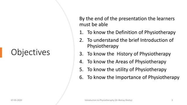 Introduction to physiotherapy | PPTX | Physical Therapy | Wellness