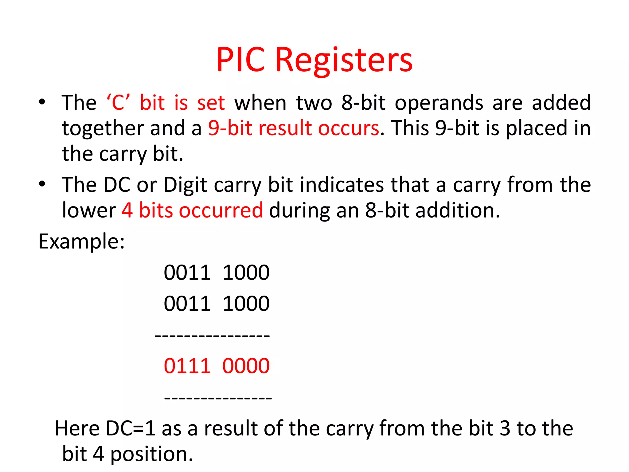 Introduction to pic microcontroller | PDF | Operating Systems | Computer Software and Applications