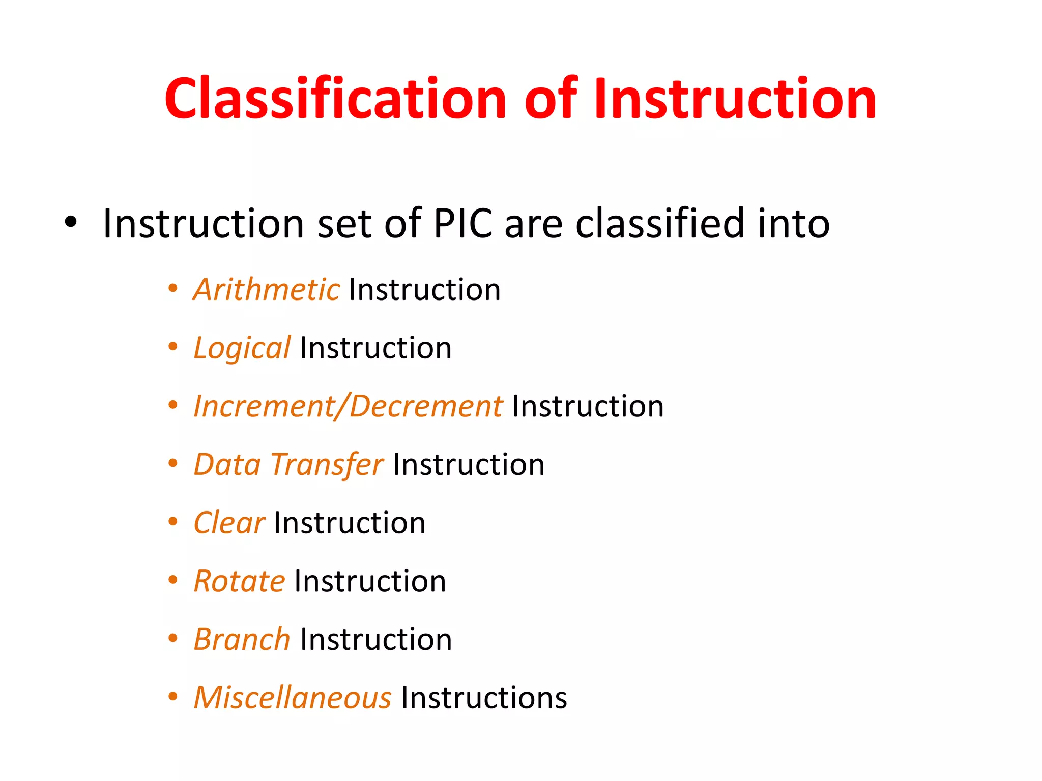 Introduction to pic microcontroller | PDF | Operating Systems | Computer Software and Applications