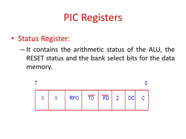 Introduction to pic microcontroller | PDF | Operating Systems ...