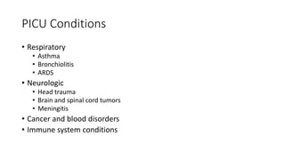 Introduction to PICU | PPTX