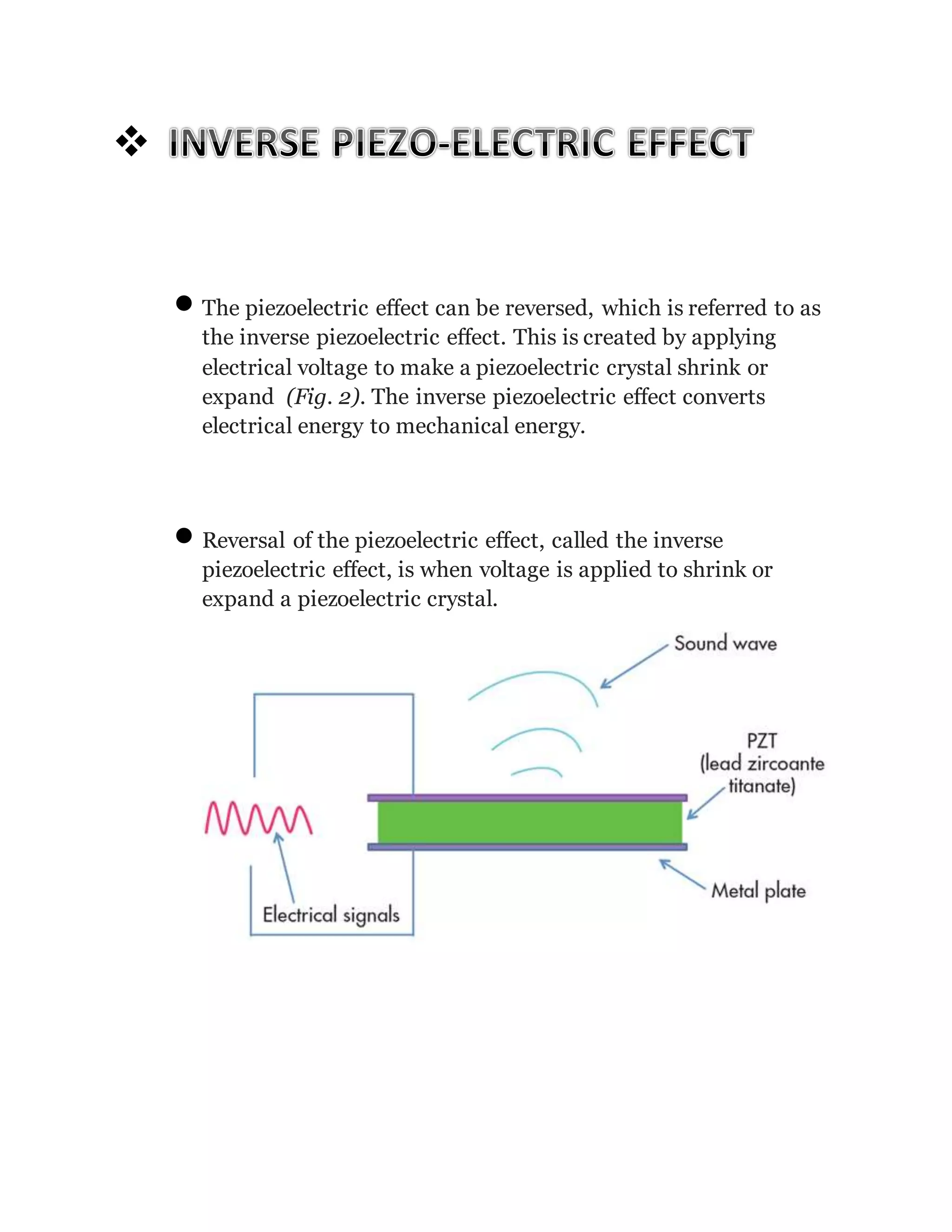 Introduction to piezo-electric | DOCX
