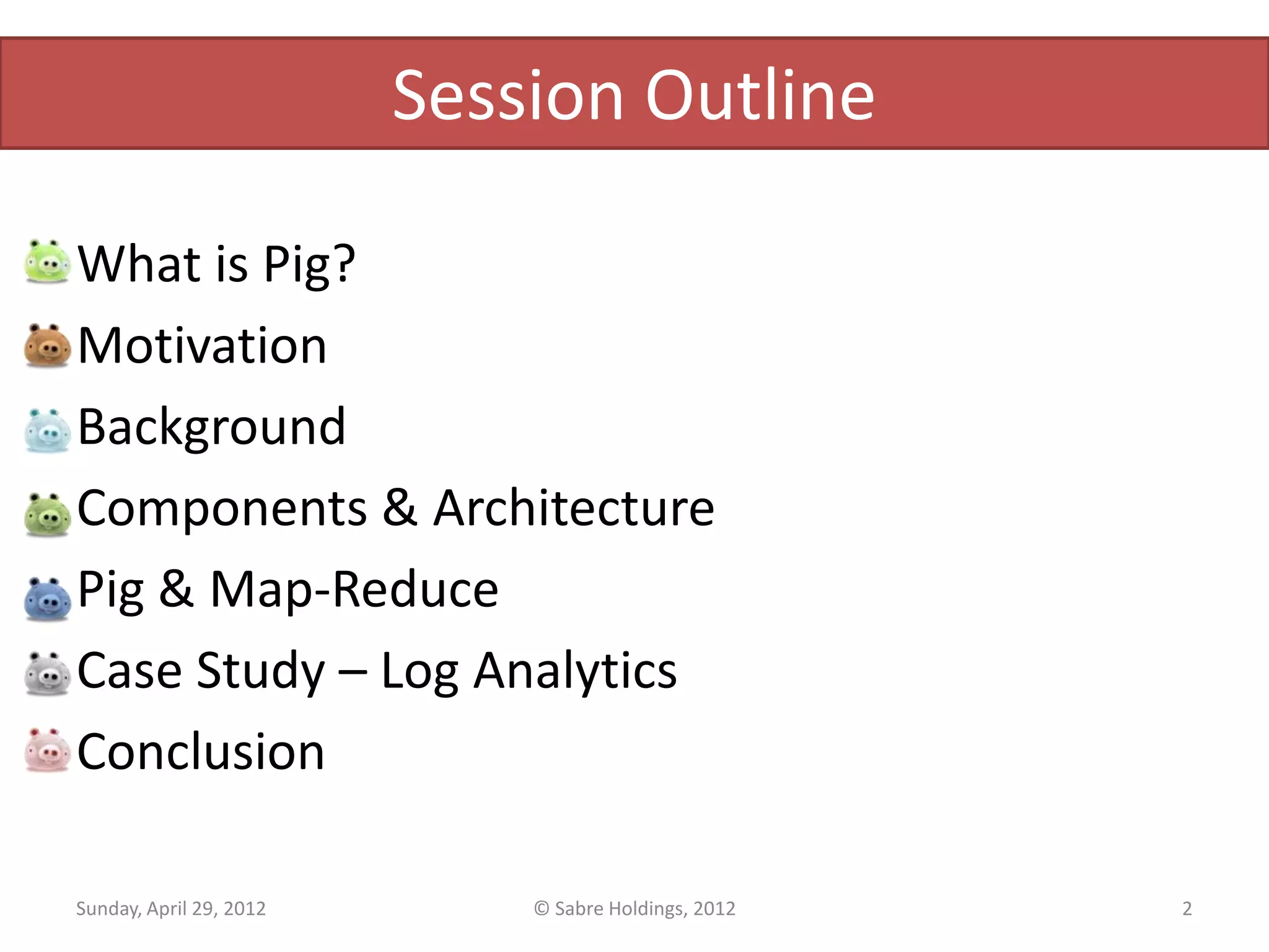 Introduction to Apache Pig | PPTX