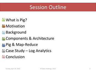 Introduction to Apache Pig | PPTX