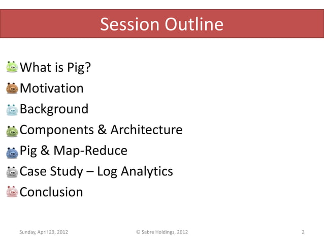 Introduction to Apache Pig | PPTX