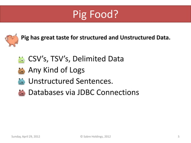 Introduction to Apache Pig | PPTX