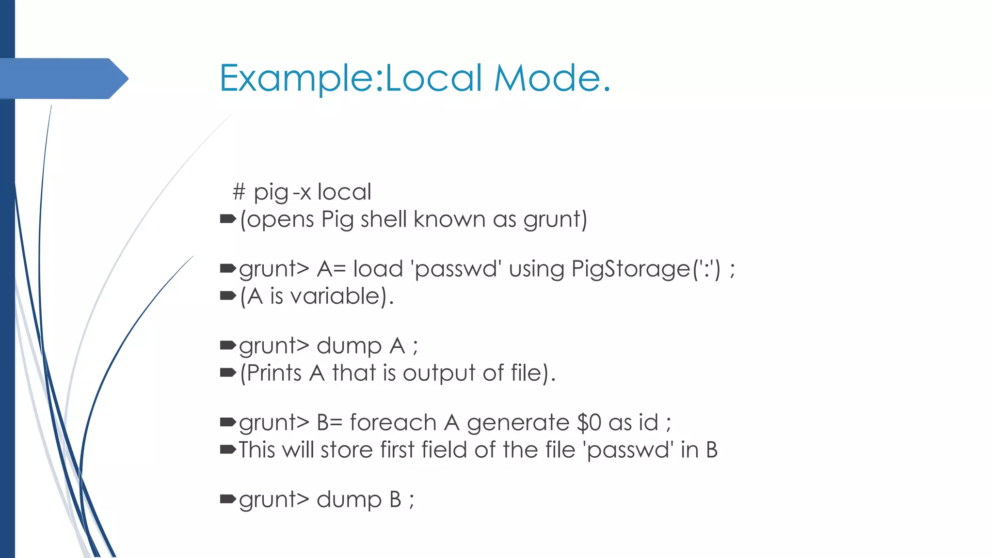 Introduction to Apache Pig | PPTX