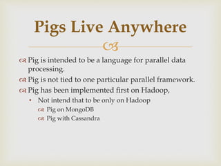 Introduction to pig. | PPT