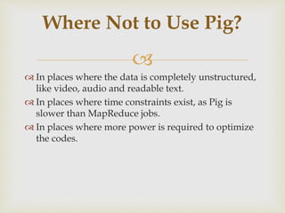 Introduction to pig. | PPT