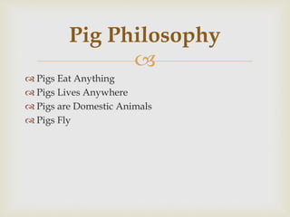 Introduction to pig. | PPT