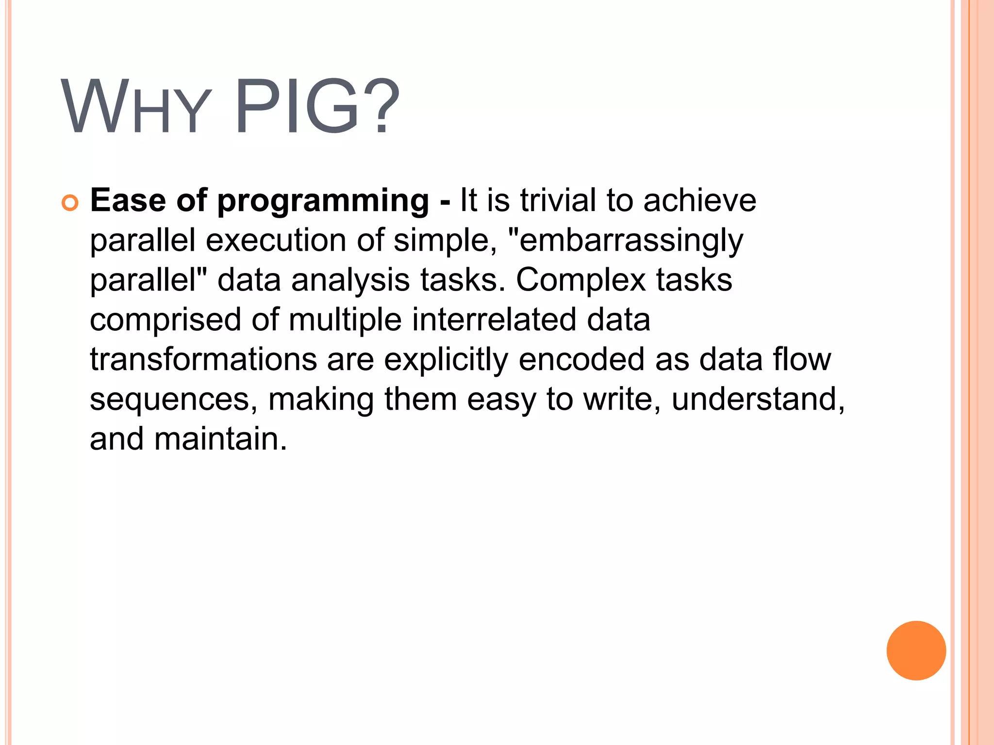 Introduction to Apache Pig | PPTX