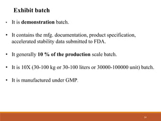 Introduction to pilot plant and scale up technology | PPTX