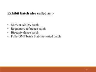 Introduction to pilot plant and scale up technology | PPTX