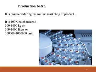 Introduction to pilot plant and scale up technology | PPTX
