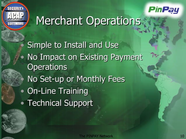 Introduction To Pin Pay And Soft Card 12 10 07 | PPT