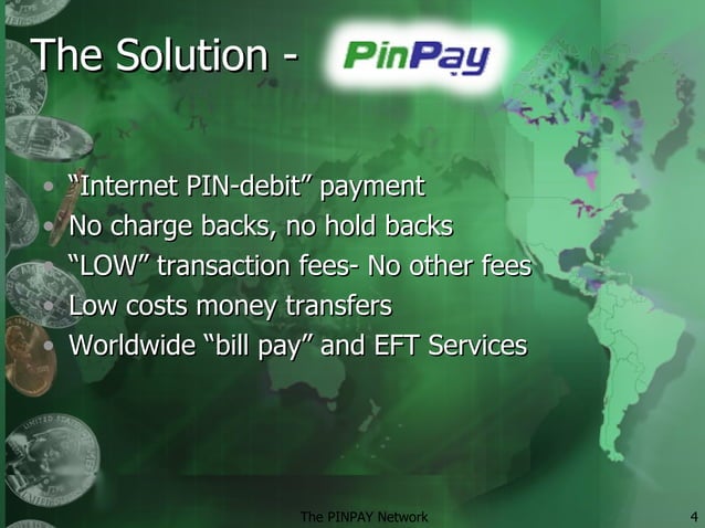 Introduction To Pin Pay And Soft Card 12 10 07 | PPT