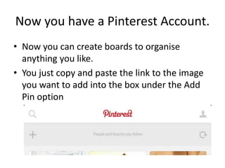 Introduction to pinterest | PPT