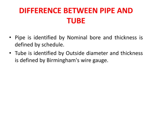 INTRODUCTION TO PIPING AND PIPE LINES.pptx | Physics | Science
