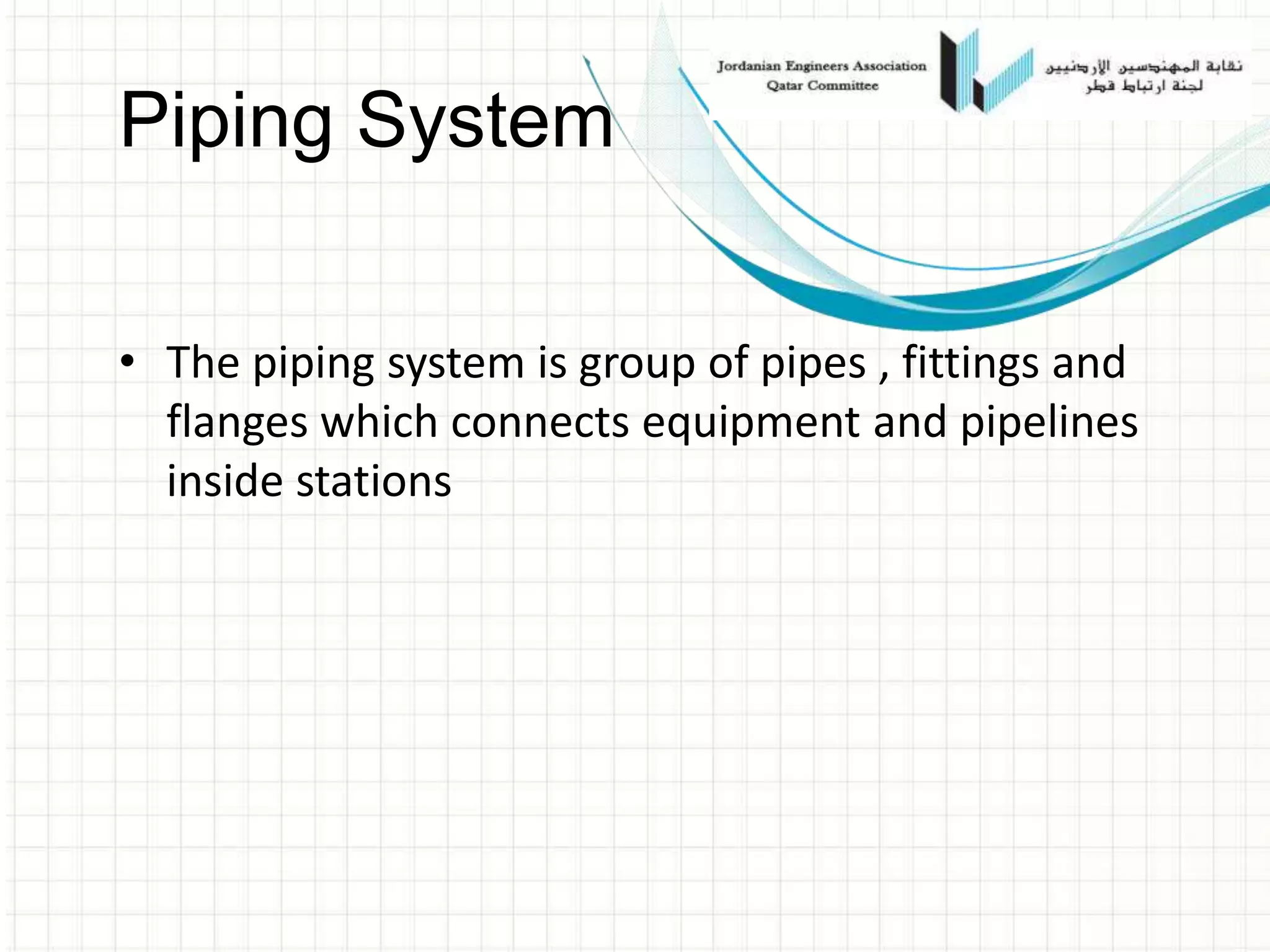 Introduction to piping design | PPTX