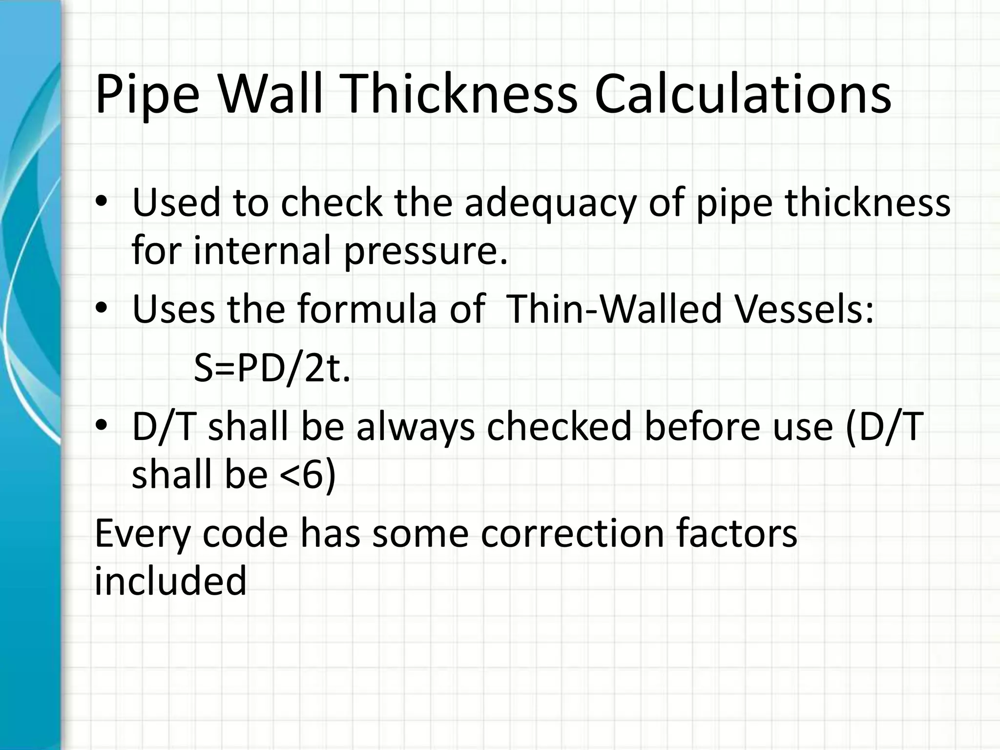 Introduction to piping design | PPTX