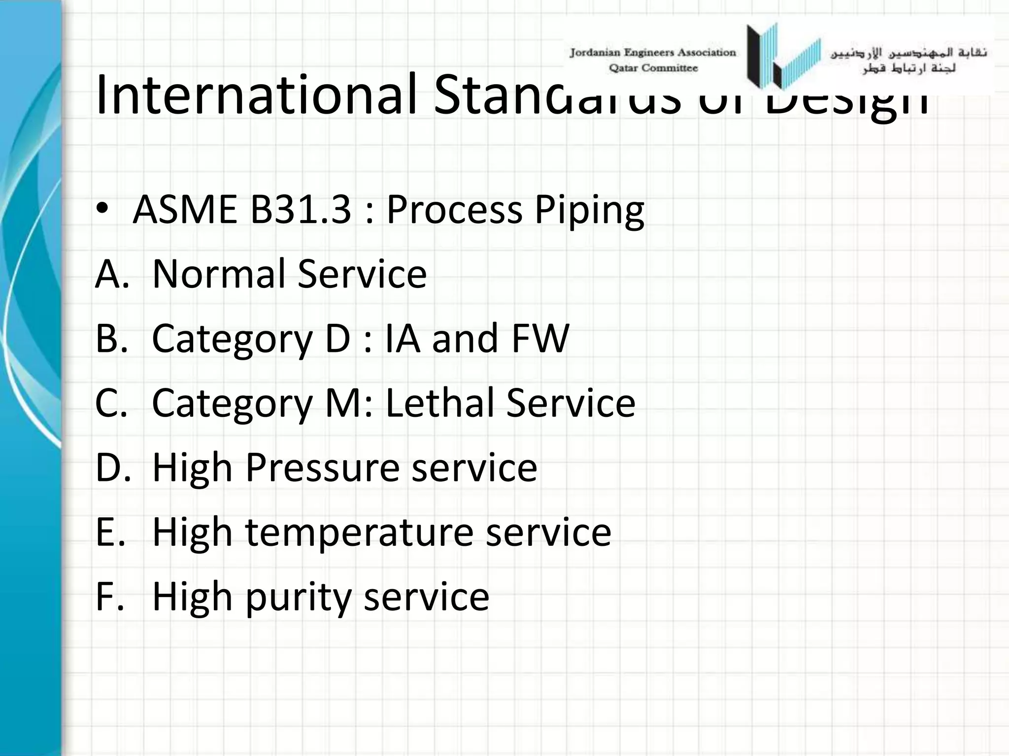 Introduction to piping design | PPTX