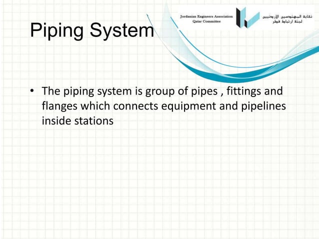 Introduction to piping design | PPTX
