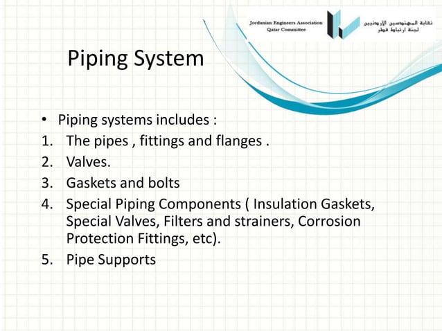 Introduction to piping design | PPTX