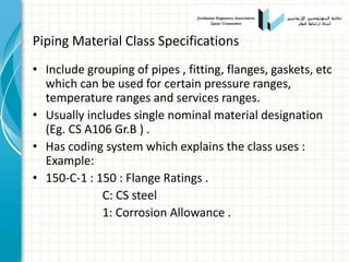 Introduction to piping design | PPTX